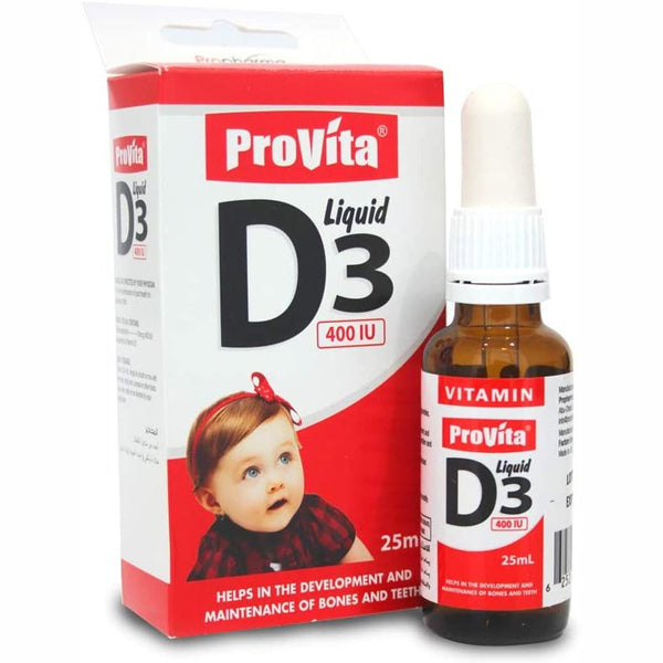 Provita Liquid D3 400Iu 25Ml – Dermame