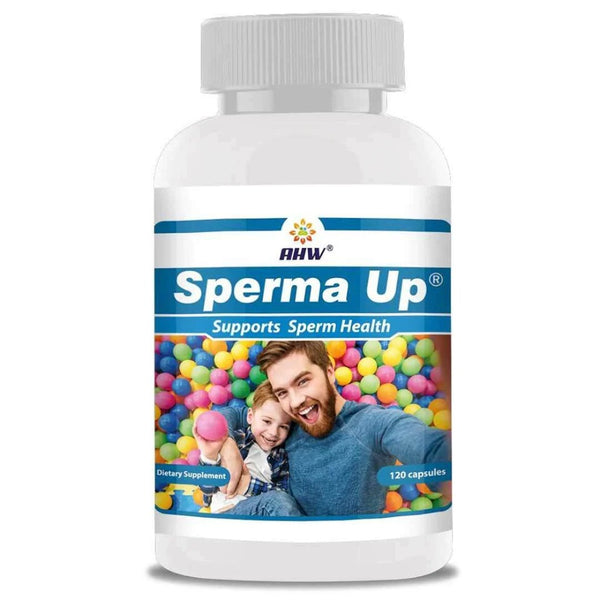 Sperm Motility Support Supplement - Ahw Sperma Up Caps 120S - Dermame.Com