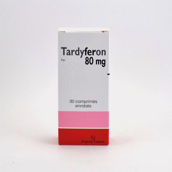 Iron Supplement: Tardyferon 80Mg Tab 30'S - Dermame.Com