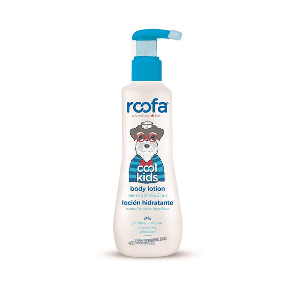 Roofa Cool Kids Body Lotion (Natural With Aloevera & Shea Butter) 300M ...