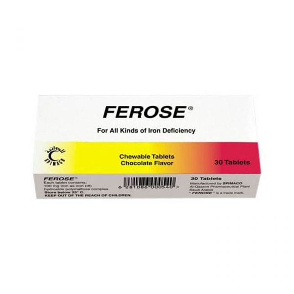 Ferose 100Mg Tab 30S – Dermame