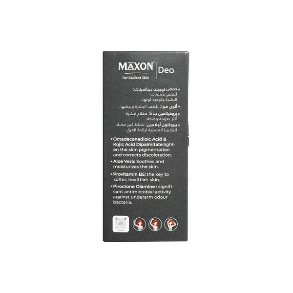Active Deodorant Roll-On - Maxon Deo Active 60 Ml (Pack) - Dermame.Com