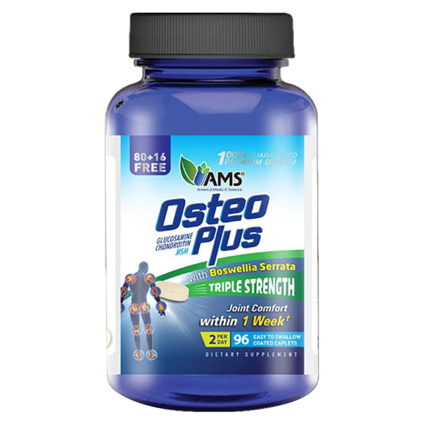 Bone Health Supplement - Ams Osteo Plus 96S - Dermame.Com.Com
