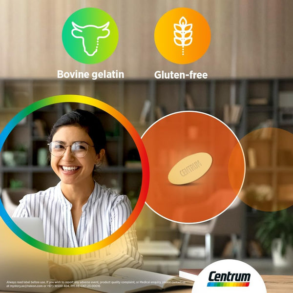 Energy Multivitamin Tablets - Centrum Energy Tab 90S - Dermame.Com