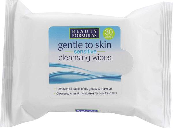 Beauty Formula Sensitive Biodegradable Cleansing Wipes – Dermame