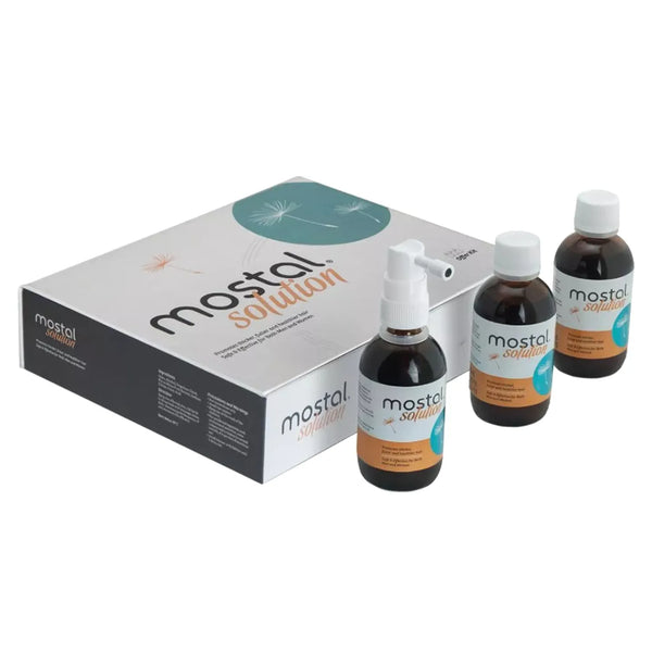 Hair Loss Treatment Kit - Derma Mostal Kit 50Ml X 3'S - Dermame.Com