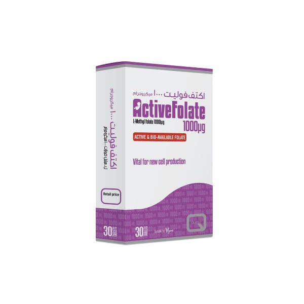 Folate Supplement- Quest Active Folate 1000 Mg Tab 30- Dermame.Com