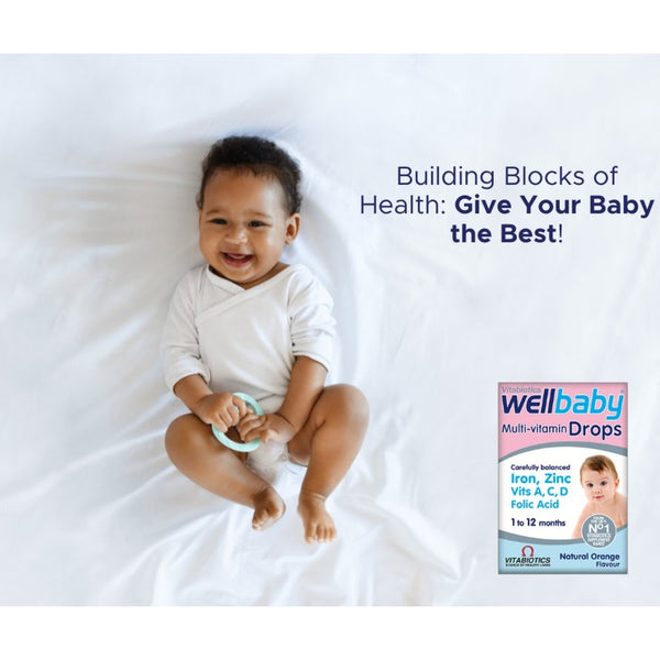 Baby Multivitamin - Wellkid Baby Drops 30Ml - Dermame.Com