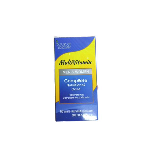 Vas Multivitamin Men & Women Tab 60S – Dermame