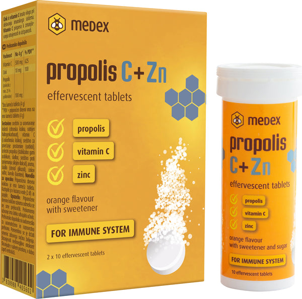 Medex Propolis C+Zn Tab 20S – Dermame