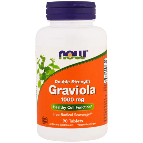 Now Graviola D.S 1000 Mg Tabs 90S – Dermame