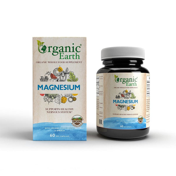 Organic Earth Magnesium Capsules 60'S – Dermame