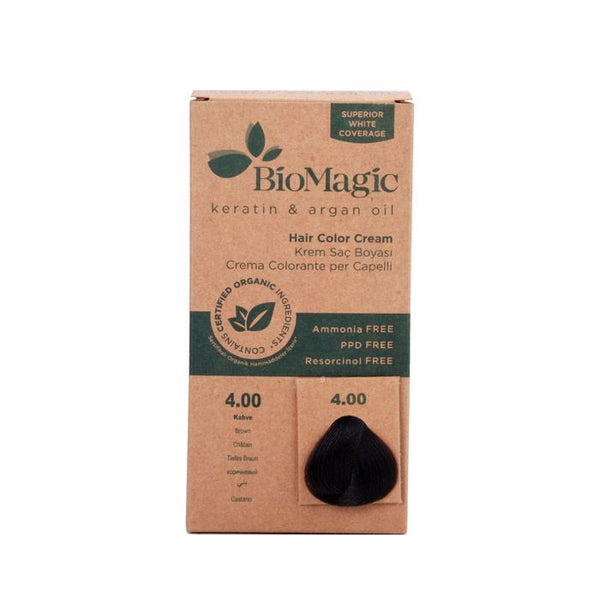Bio Magic Hair Color C K 4/00 Brown – Dermame