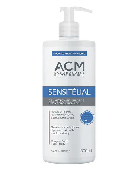 Acm Sensitelial Cleansing Gel 500Ml – Dermame