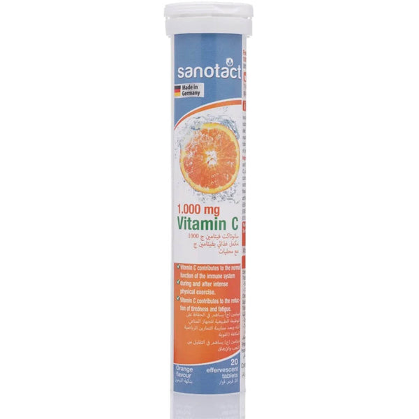 Sanotact Vitamin C 1000 Mg Eff Tab 20S – Dermame