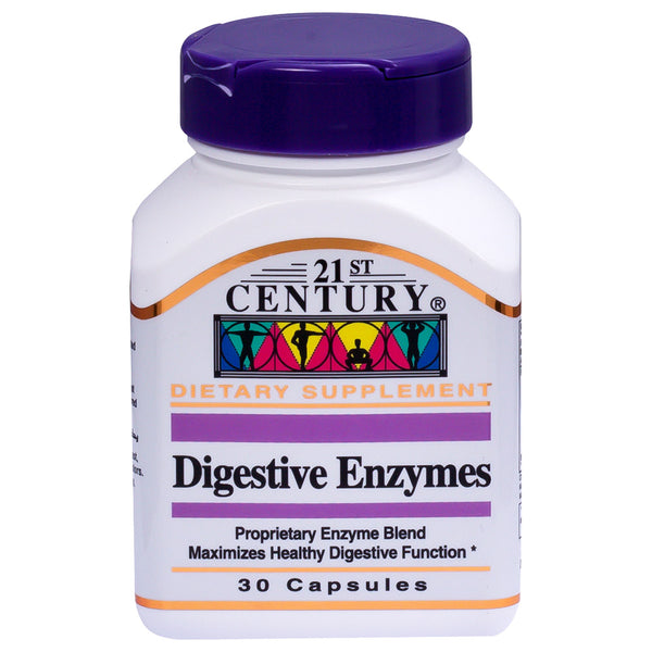 21St Century Digestive Enzy Cap 30S – Dermame