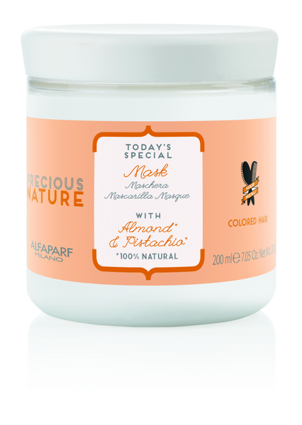 Precious Nature Coloured Hair Mask With Almond & Pistachio 200Ml – Dermame