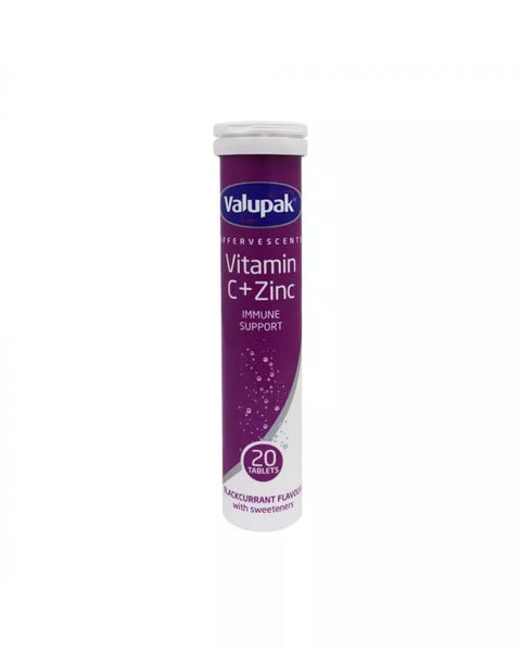 Valupak Vitamin C + Zinc 20s – Dermame