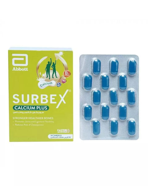 Surbex Calcium Plus Tabgels 30S – Dermame