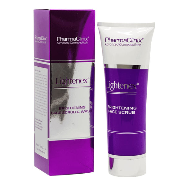 Pharmaclinix Lightenex Brightening Face Scrub & Wash 250ml – Dermame