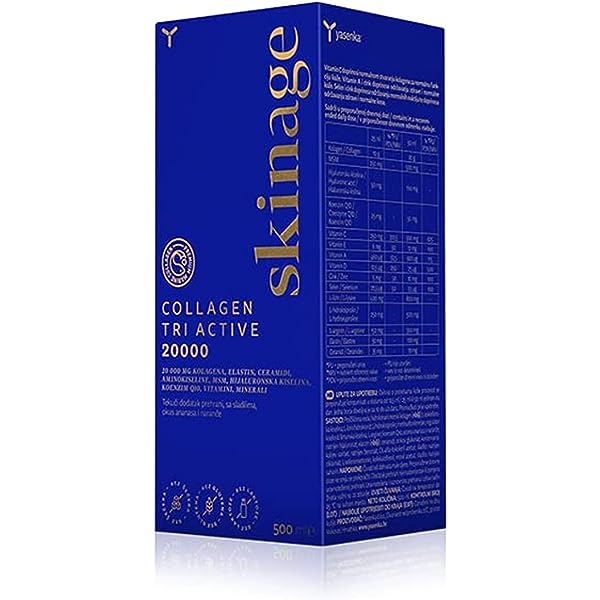 Yasenka Skinage Collagen Tri Active 20000 500ml – Dermame