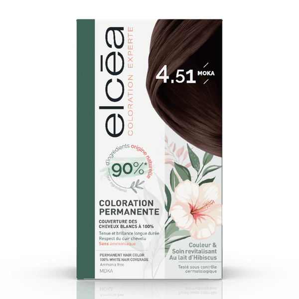 Noreva Elcea Permanent Hair Color 4.51 Moka – Dermame