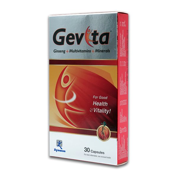 Gevita Capsules 30s – Dermame