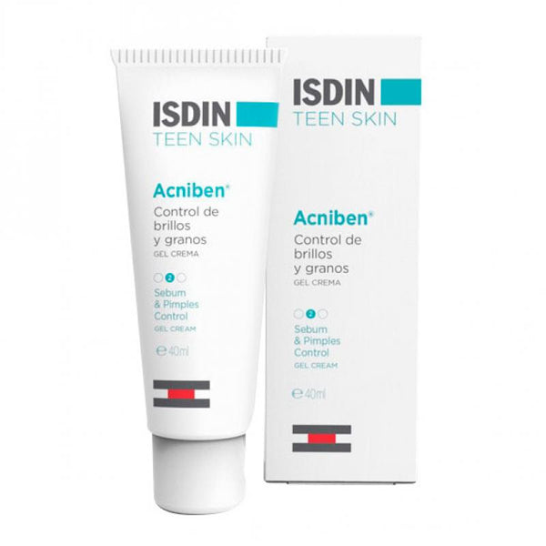 Acne Treatment: Isdin Acniben Contorno Brillante Granos 40Ml - Dermame.Com
