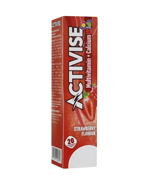 Activise Effervescent Tabs Strawberry Flavor 20s – Dermame