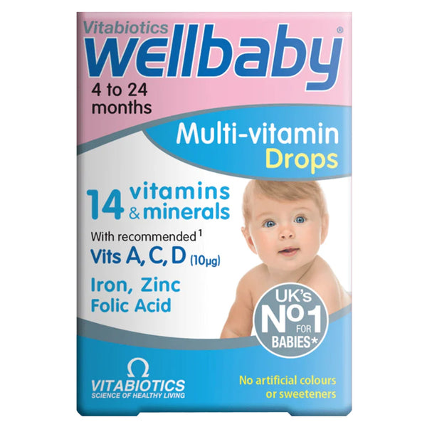 Baby Multivitamin - Wellkid Baby Drops 30Ml - Dermame.Com