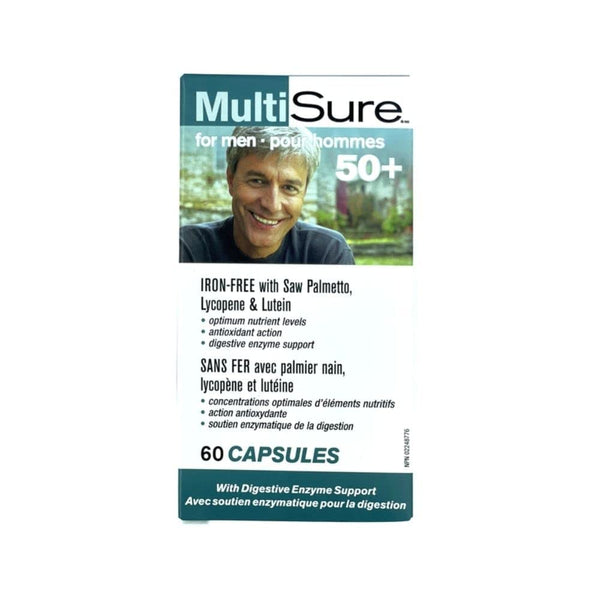 Multivitamin For Men 50+ – Webber Naturals Multisure For Men 50+ Cap ...