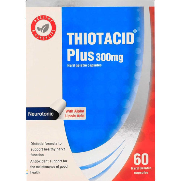 Thiotacid Plus 300 Mg Caps-60s – Dermame