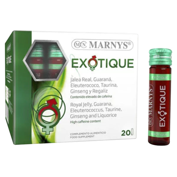 Natural Vitality Tonic - Marnys Exotique 20 Vials - Dermame.Com