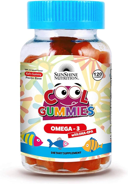 Kids Omega Supplement - Sunshine Omega3 Kids Gummies 120S | Dermame.Com