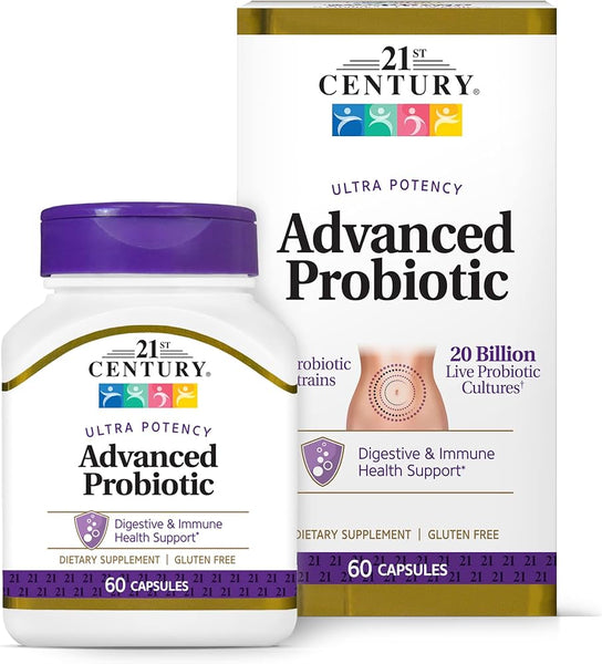 21St Century Advanced Probiotic Caps 60 – Dermame