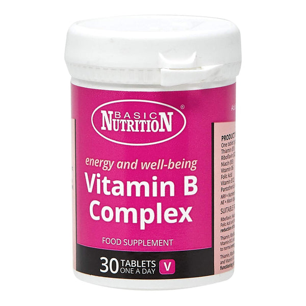 Basic Nutrition Vitamin B Complex Tab 30s – Dermame