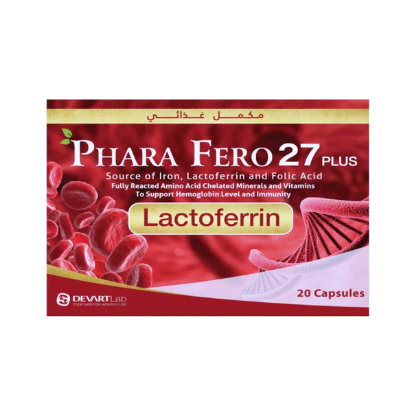 Phara Fero 27 Plus Capsules 30's – Dermame