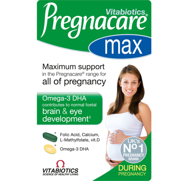 Prenatal Vitamins: Pregnacare Max 84 Tabs And Caps - Dermame.Com