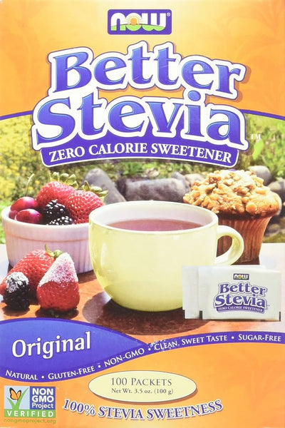 Now Stevia Extract Packets Original – Dermame