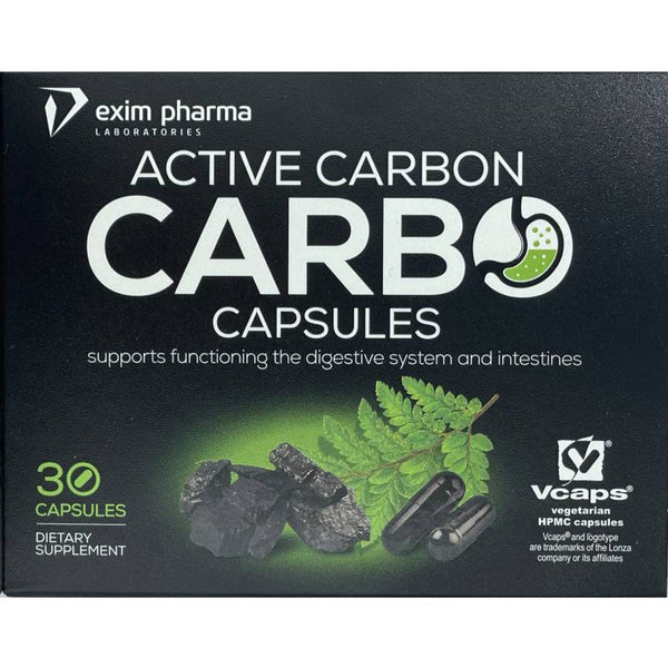 Active Carbon Carbo Caps 30s – Dermame