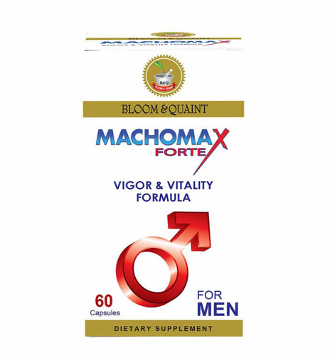 Male Enhancement Supplement - Bloom & Quaint Machomax Forte For Men 60S ...