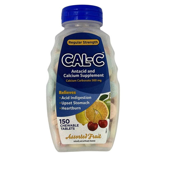 Cal-C Calcium Fruit Chew Tab 150s – Dermame