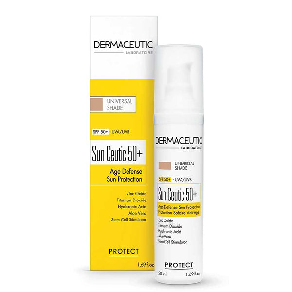 Tinted Sunscreen Spf50 - Dermaceutic Sun Ceutic 50+ Universal Shade ...