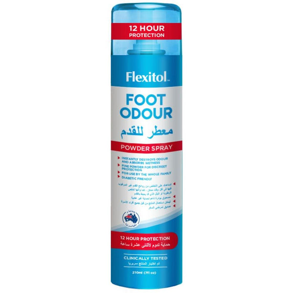 Flexitol Foot Odour Control Spray 210 Ml – Dermame