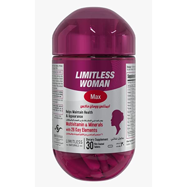 Limitless Womanmax multiVit & Minerals Tab 30s – Dermame