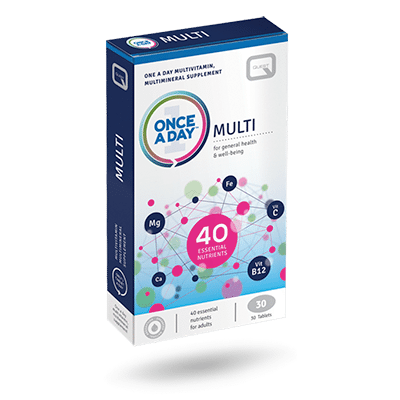 Daily Multivitamin Supplement - Once A Day Multivitamin Tablets, 30 ...