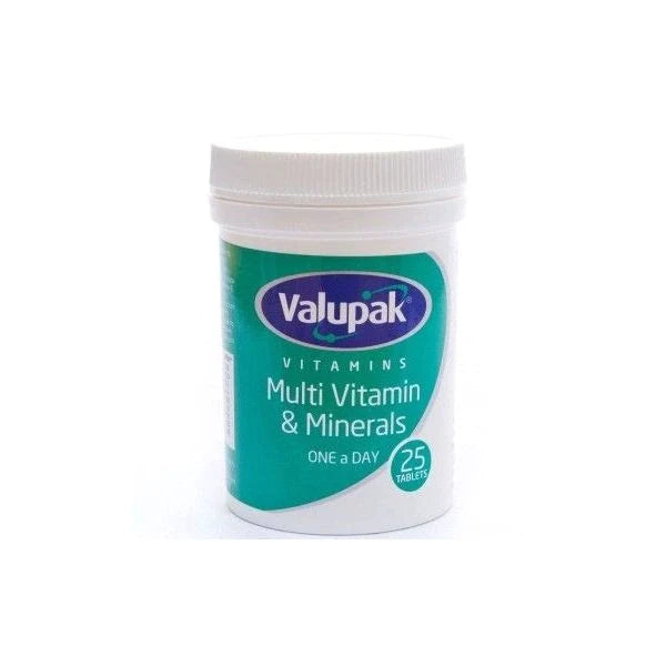 Valupak Multivit & Minerals 25s – Dermame