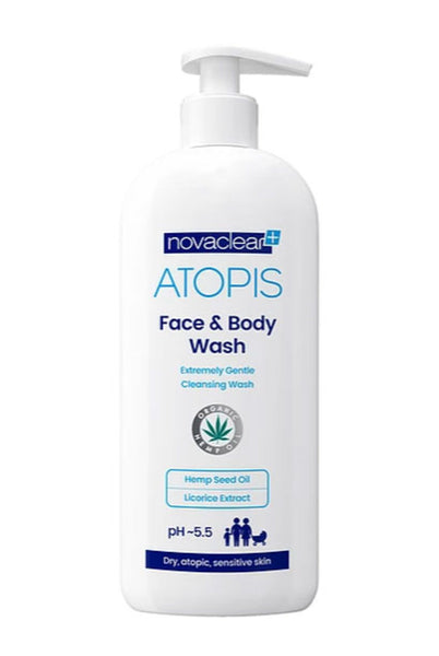 Novaclear Atopis Face & Body Wash 500ml – Dermame