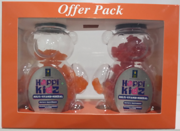 Happi Kids Gummies Offer Pack (1+1) – Dermame