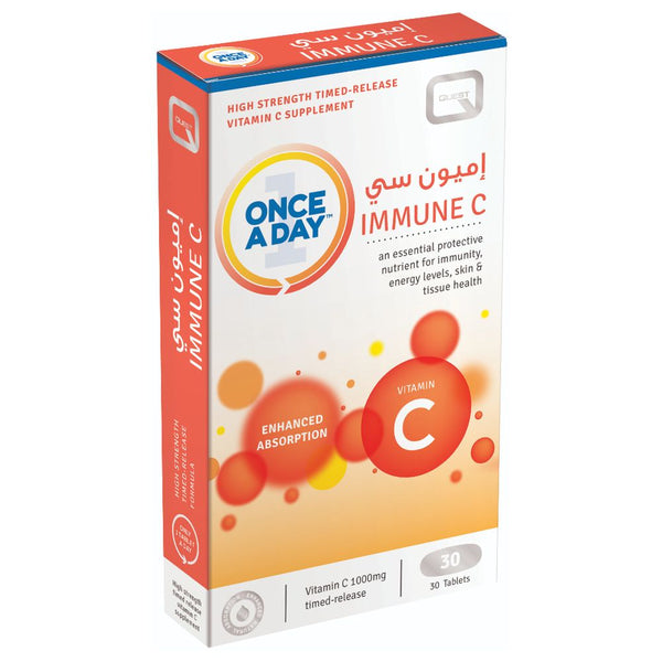 Once A Day Immune C Tab 30s – Dermame